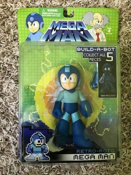 2005 Retro Roto Megaman Mega Man Figure Factory Capcom Licensed for ...