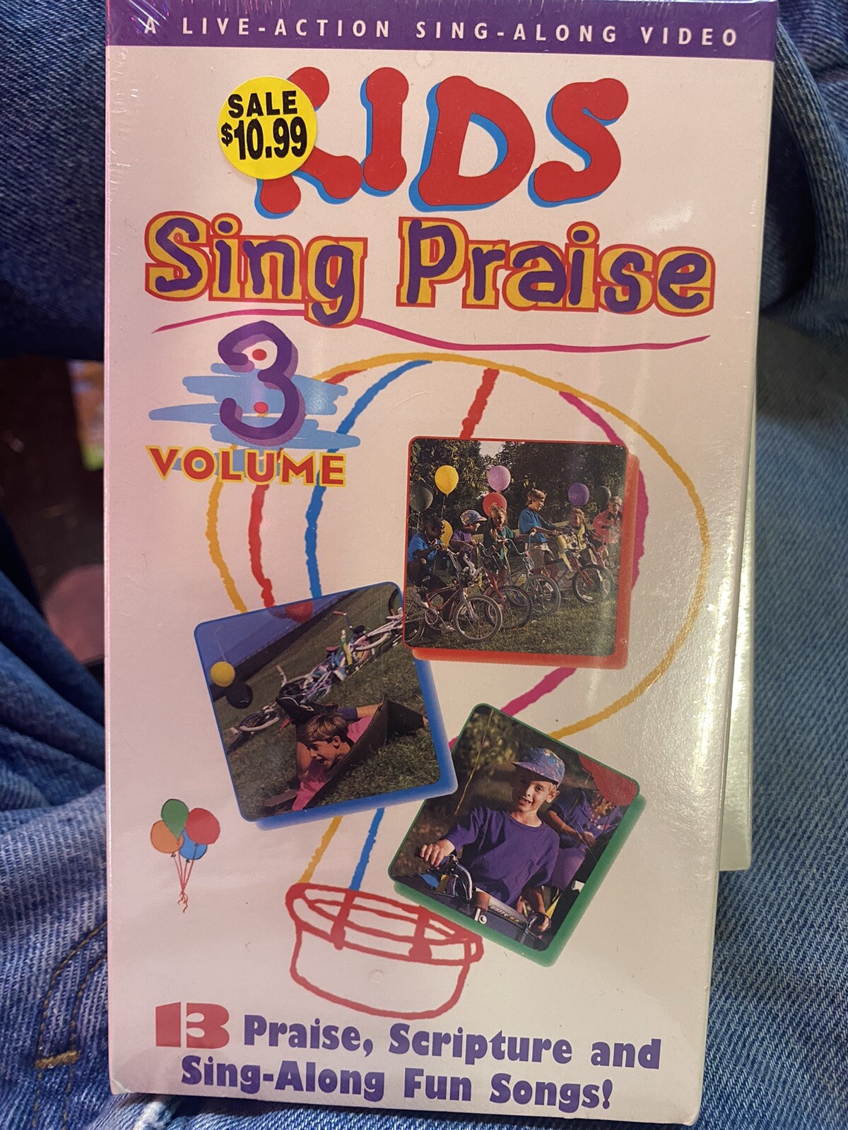 VHSB Kids Sing Praise Volume 3 III Live Action Sing-along Gospel ...