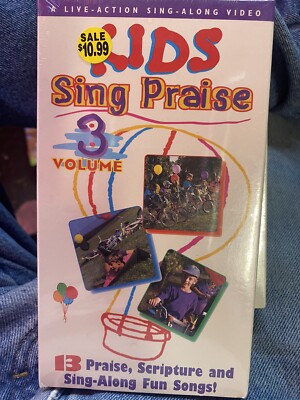 Kids Song Praise Volume 3 VHS-new !! | eBay