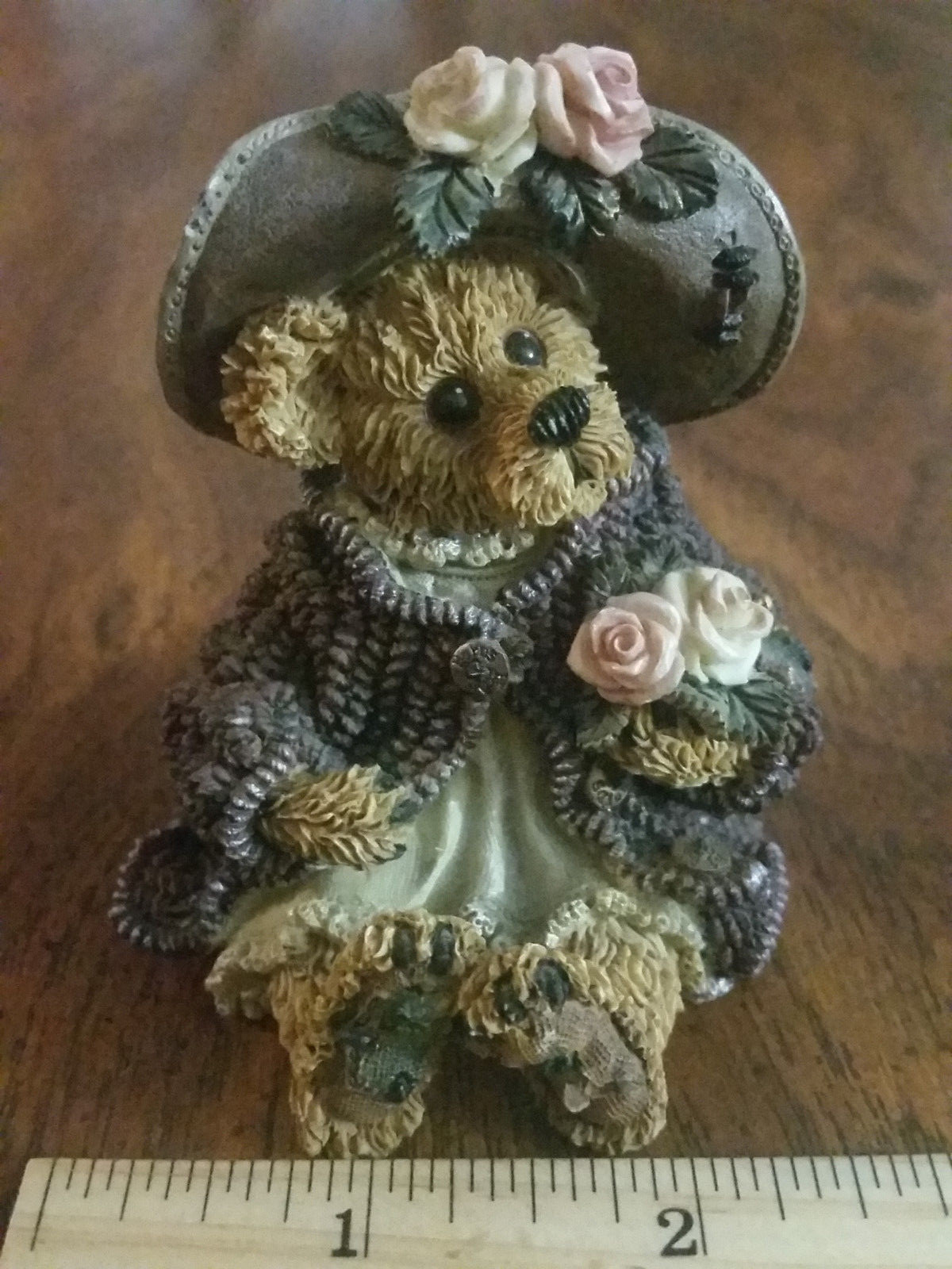 Boyds Bears Mrs. Tuttle Stop and Smell the Roses Style #228315 Figurine ...