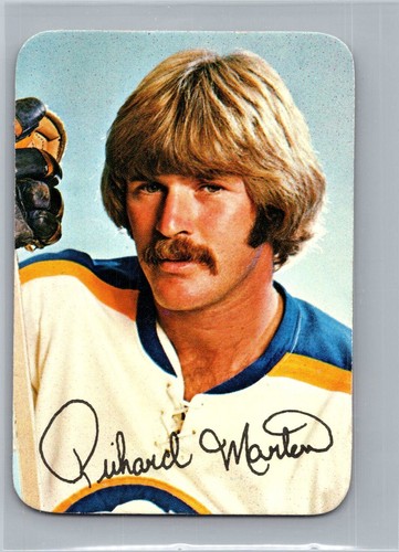 1976-77 TOPPS GLOSSY INSERT HOCKEY CARD # 19 RICK MARTIN | eBay