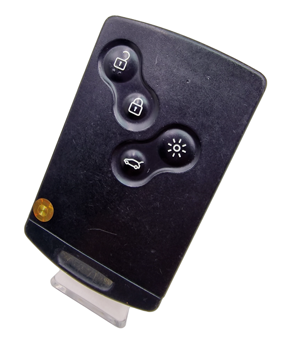 RENAULT MEGANE CARD 4 BUTTON KEYLESS REMOTE SMART KEY FOB TESTED | eBay UK