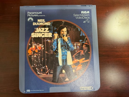 RCA CED Videodisc “The Jazz Singer” with Neil Diamond in GREAT shape ...