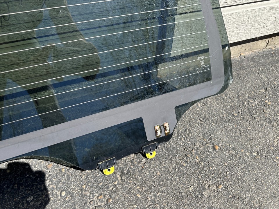 2000-2006 TOYOTA TUNDRA REAR WINDOW GLASS ASSEMBLY SLIDING HEATED BACK ...