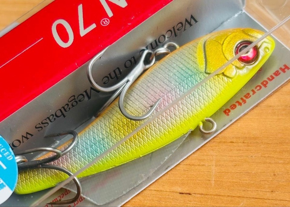 Megabass BIRAN 70 20g GLX Chart Back Candy Fishing Lure New | eBay UK