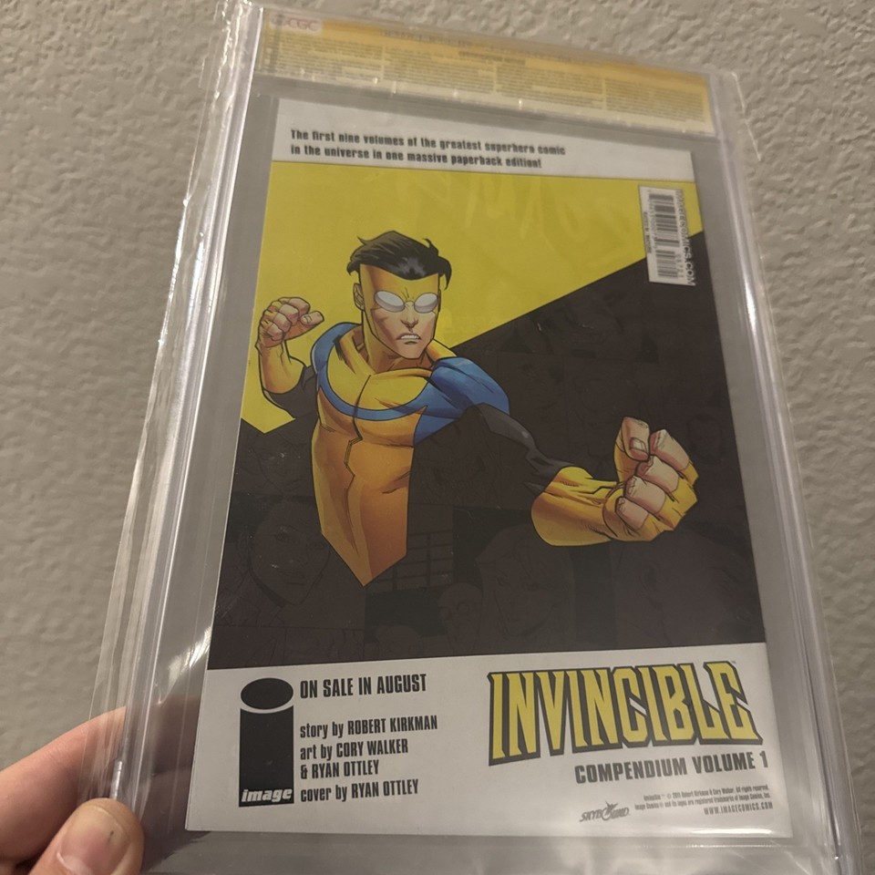 Signed Walking Dead #87 CGC SS 9.8 SDCC San Diego Comic Con 2011 ...