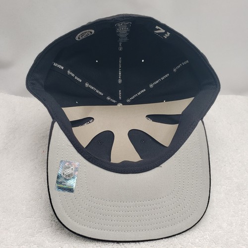 '47 Anaheim Ducks NHL Captain No Shot Black Fitted Hat Cap Size 7 3/4 ...