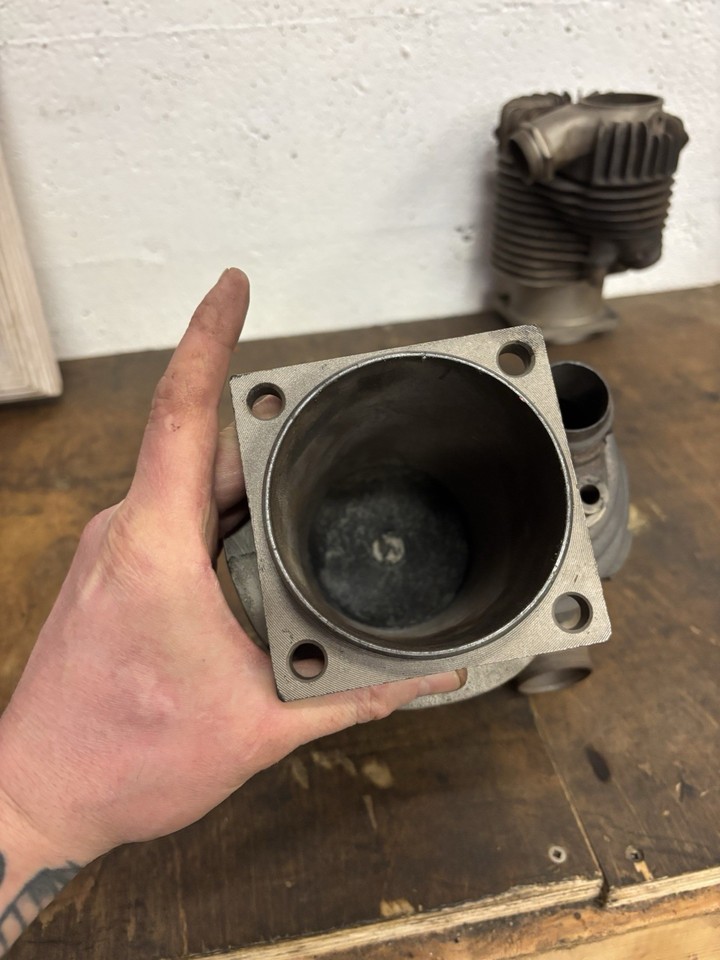 Harley-Davidson J JD Motor Front + Rear Cylinder Barrel Knucklehead VL ...