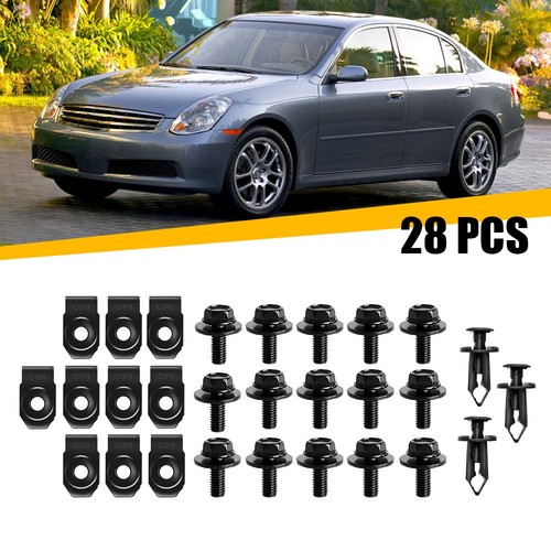 Splash Shield Guard Hardware Bumper Kit Body Bolt Clip for G35 Infiniti ...