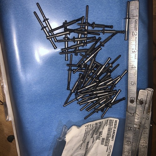 47pcs Huck Fasteners NAS1919C06808 BLIND RIVET-UNIMATIC FAA TSO-C148 | eBay