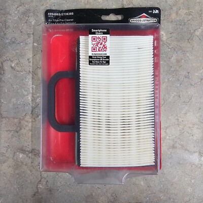 Genuine Briggs & Stratton OEM air filter 499486S fast shipping seller ...
