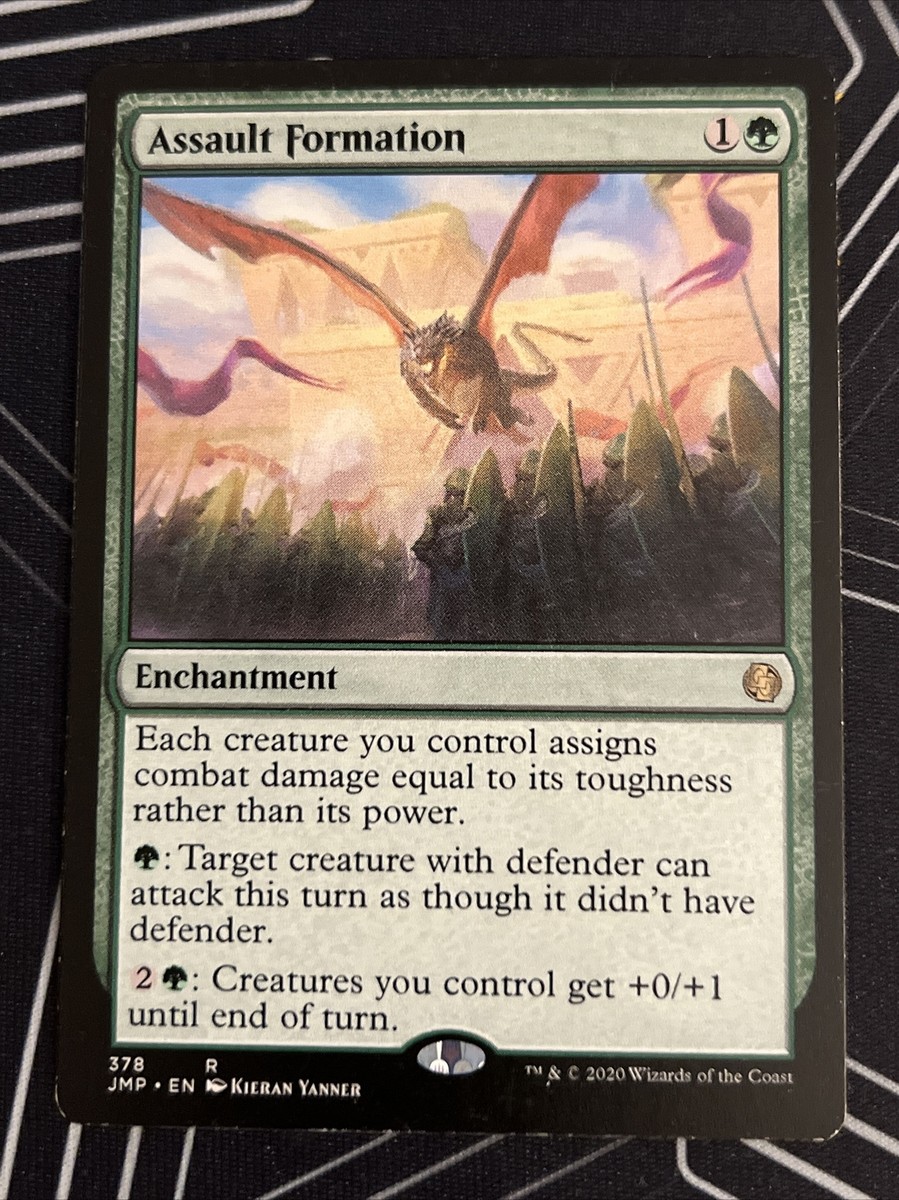 1x Assault Formation (378) Jumpstart 2020 LP MTG Magic the 1x Assault Formation (378) Jumpstart 2020 LP MTG Magic the