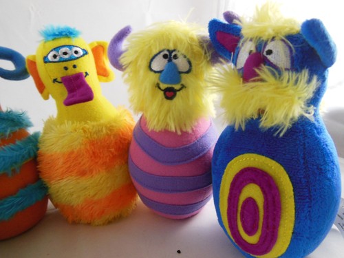 Melissa and Doug Monster Bowling Monster pins plush toys | eBay