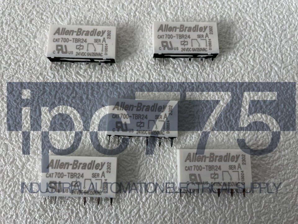 5pcs CAT700-TBR24 Relay 5Pin 6A 250VAC 24VDC For Allen-Bradley CAT 700 ...