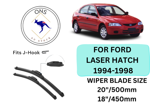 WIPER BLADE FOR FORD LASER 1994-1998 (KJ,KL,KM) HATCH | eBay Australia