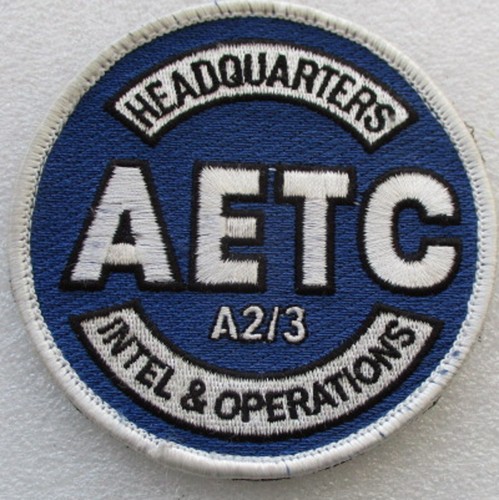 UNITED STATES AIR FORCE USAF AETC HEADQUARTES A2/3 INTEL & OPERATIONS ...