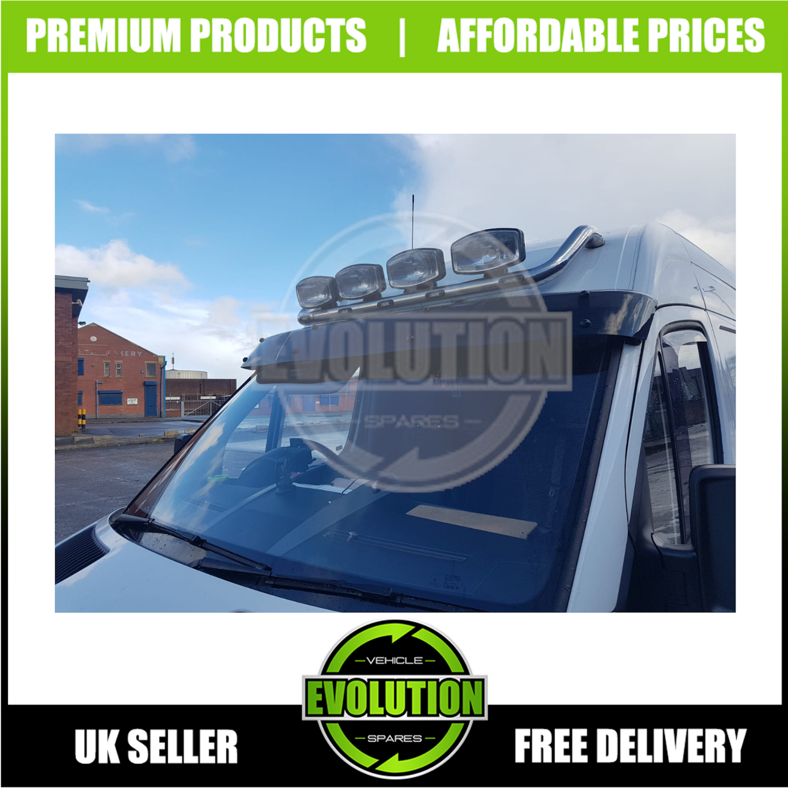MERCEDES SPRINTER W906 2006-2019 SUN VISOR PROTECTOR WINDSCREEN ...