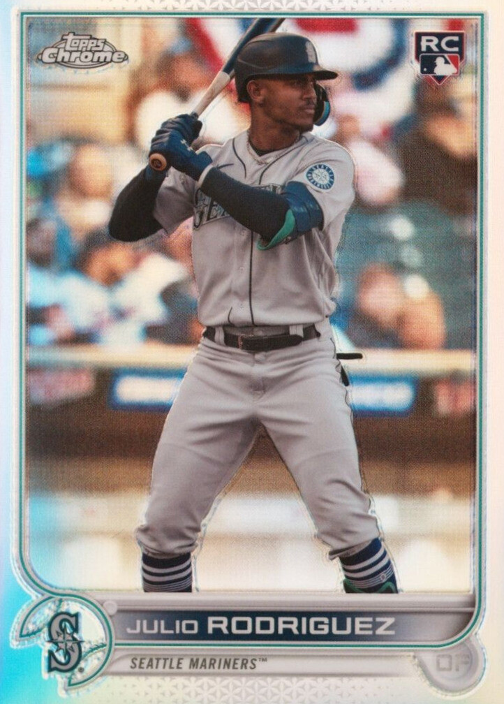 2022 Topps Chrome Sonic - #222 Julio Rodriguez (RC) for sale online | eBay