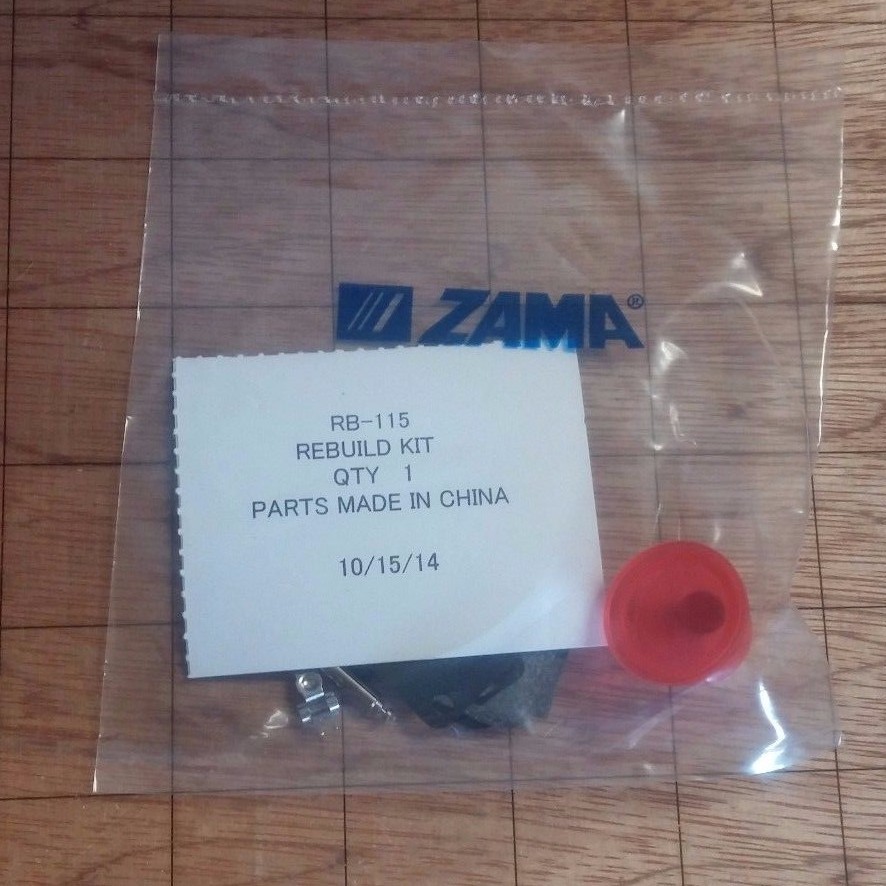 REBUILD repair kit CARBURETOR carb zama rb-115 rb115 US Seller | eBay