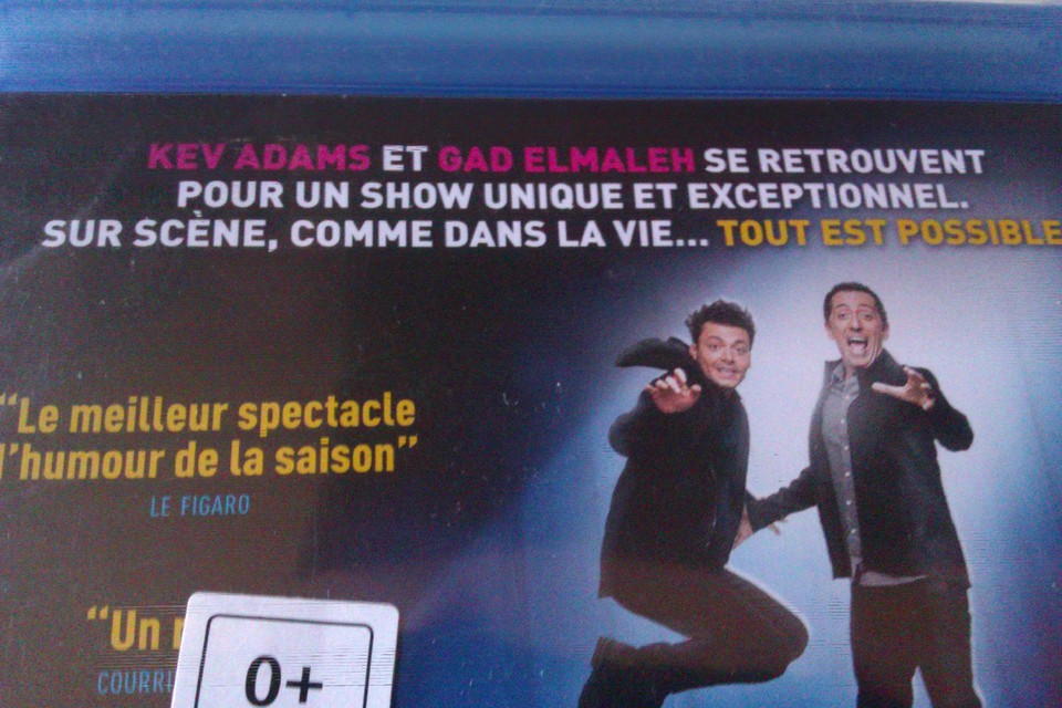 BLU RAY "Kev Gad" (Tout Est Possible) Humour - Spectacle - NEUF SOUS ...