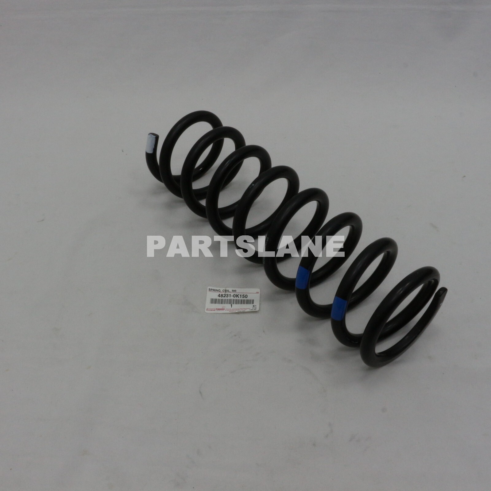 48231-0k150 Toyota Spring Coil Rear RH 482310K150 Genuine OEM Part for ...