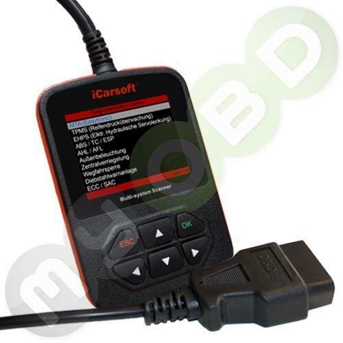 iCarsoft i902 für Opel Diagnosegerät Tiefendiagnose Corsa Astra ...