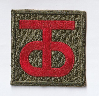 WWII - 90th INFANTRY DIVISION "Variante" (Original patch) | eBay