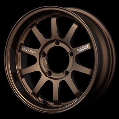 RAYS A-LAP-J 16x6J +5 5x139.7 Bronze set of 4 Lightest Wheels Jimny ...