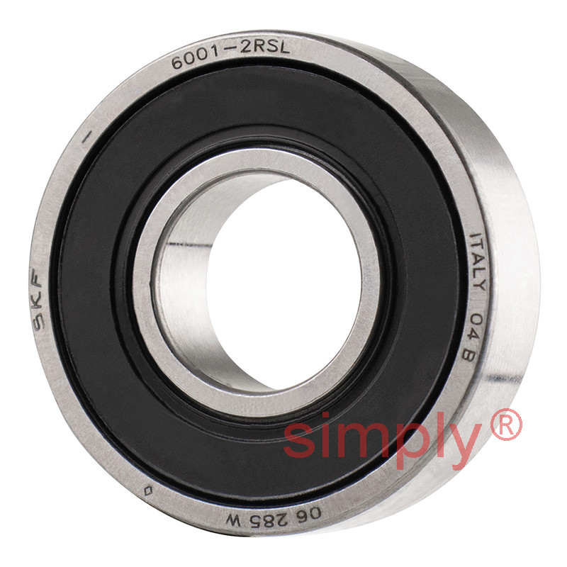 SKF 60012RSL Ball Bearing with 2 Low Friction Rubber Seals 12x28x8mm | eBay