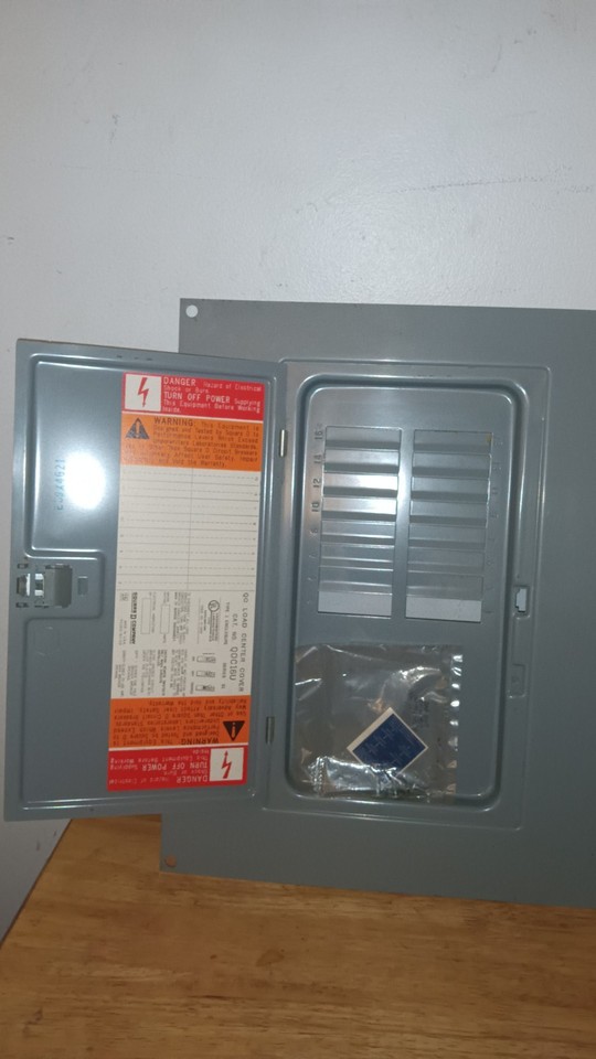 SQUARE D LOAD CENTER ELECTRICAL PANEL COVER | eBay