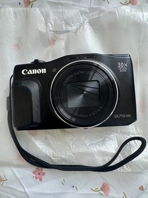 Canon PowerShot SX710 HS 20.3MP Digital Camera 30x Optical Zoom Black ...