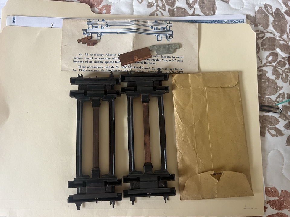 LIONEL POSTWAR N0 38-85 SUPER O ADAPTER SET | eBay