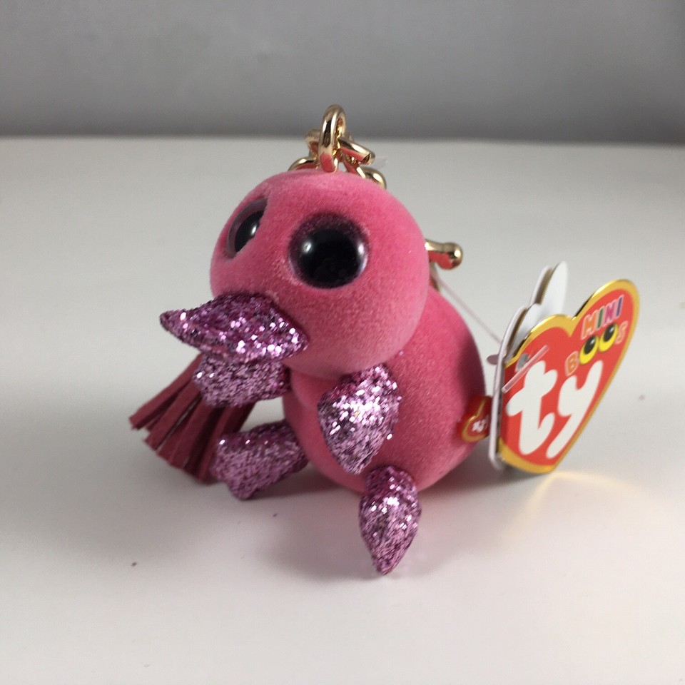 NEW 2020 TY Beanie Boos Mini Boo Collectible Metal Key Clip - WILMA the ...