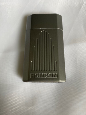 Ronson Jet Lite by Zippo Single Jet Torch Cigar Lighter - Gunmetal ...