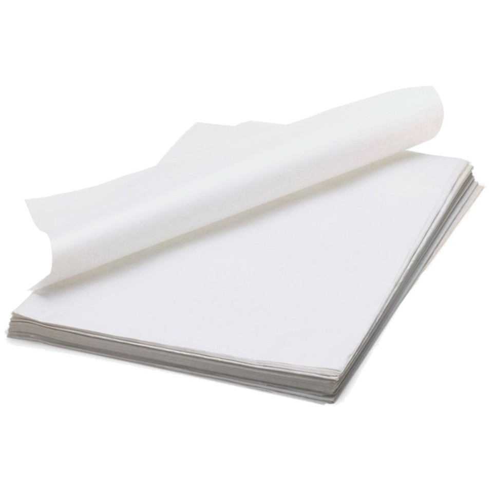 Wax Paper Sheets - 30cm x 21cm (A4) 52gsm Single Sided - Non-Stick Food ...
