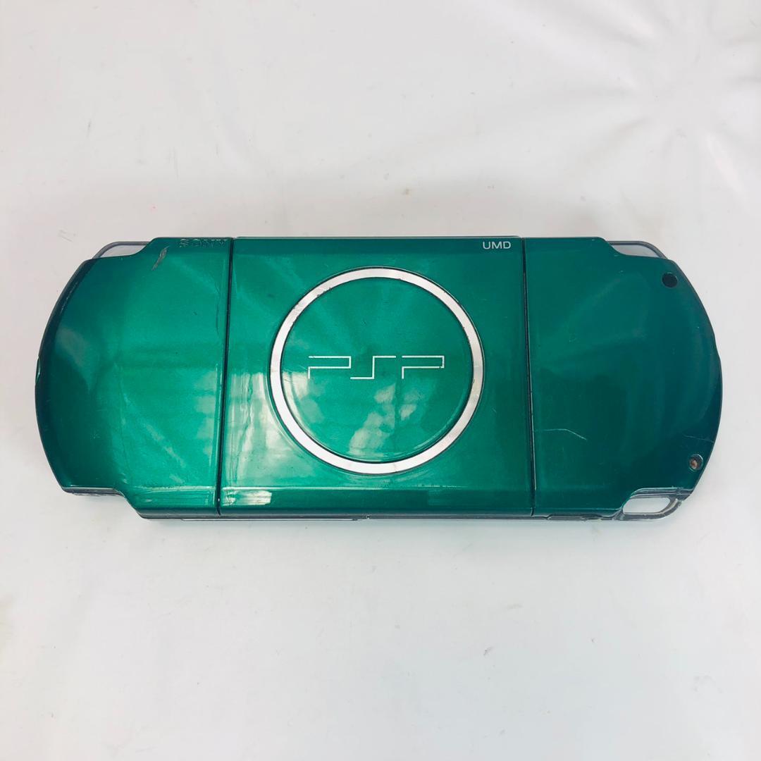 PSP Playstation Portable Spirited Green PSP 3000SG Sony game Console ...