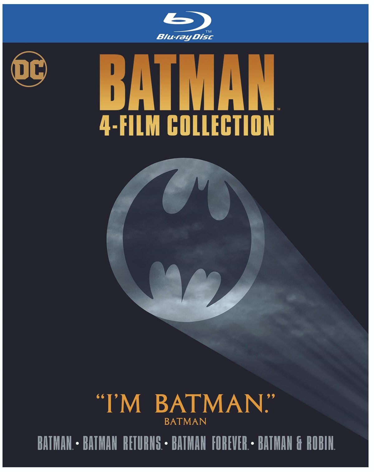 Batman 4-Film Collection (Iconic Moments LL) Blu-ray Val Kilmer NEW ...