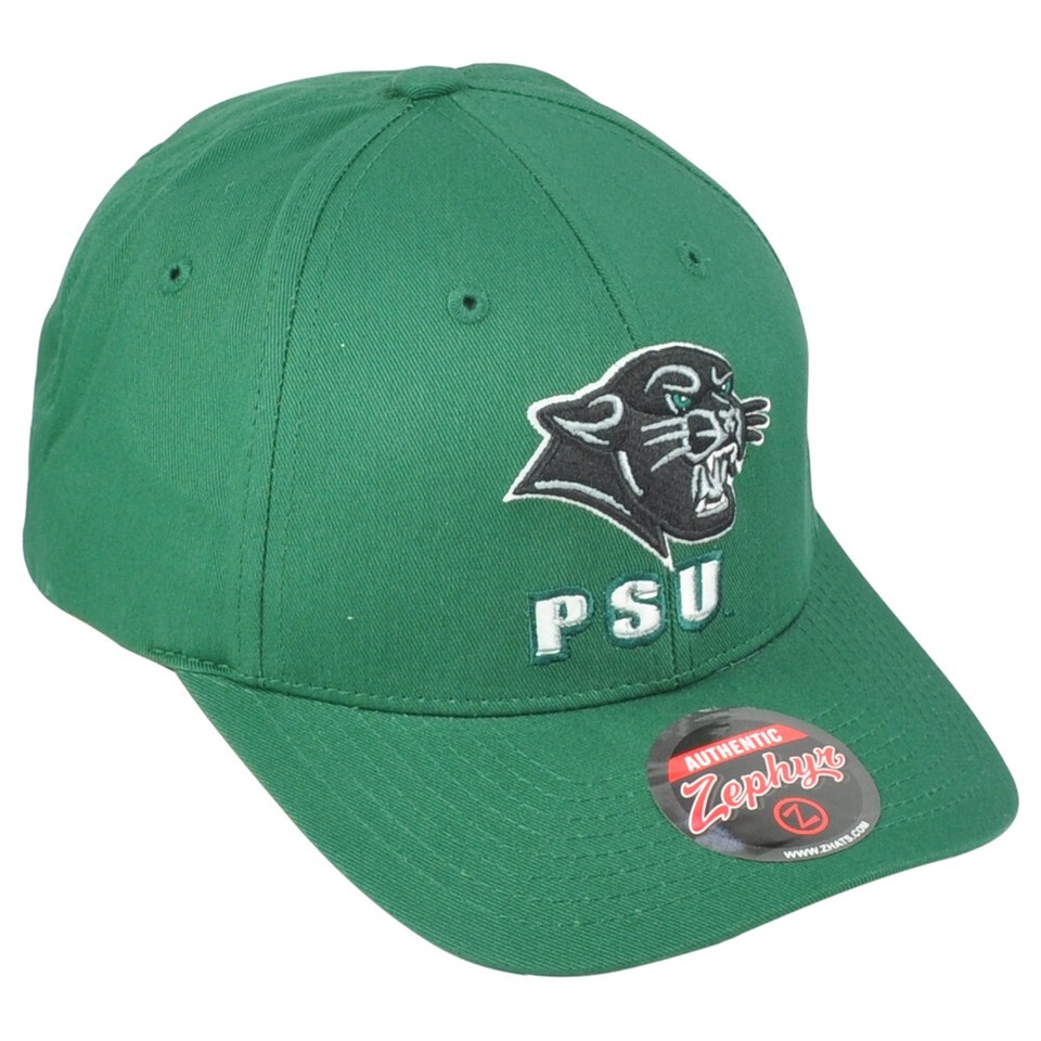 NCAA Zephyr Plymouth State Panthers PSU Green Curved Bill Adjustable ...
