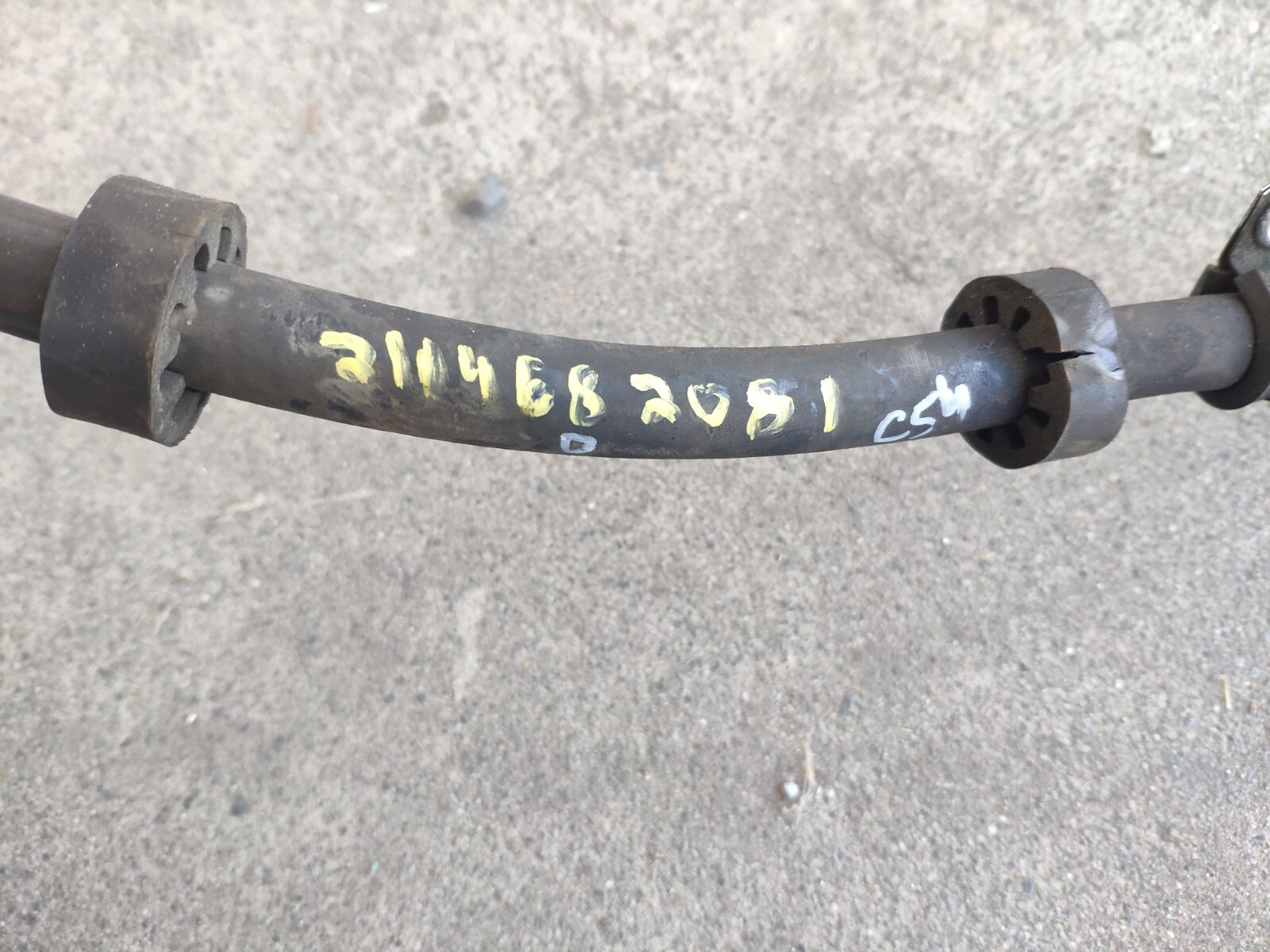 2008 Mercedes E350 W211 Power Steering Oil Fluid Cooler Line Pipe ...