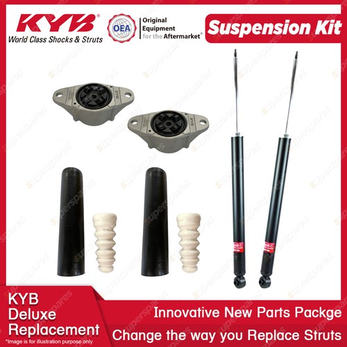 Rear KYB Shock Absorbers Strut Mount Protection Kit for Mazda 3 Axela ...