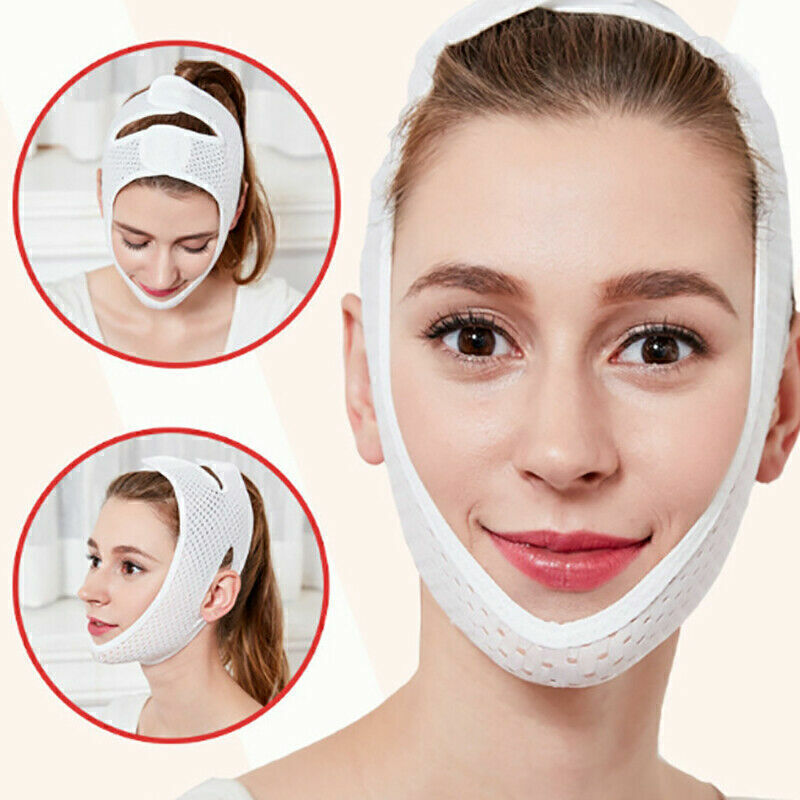 Facial Lifting Cheek Band V-Line Chin Cheek Lift Up Belt Anti Wrinkle ...
