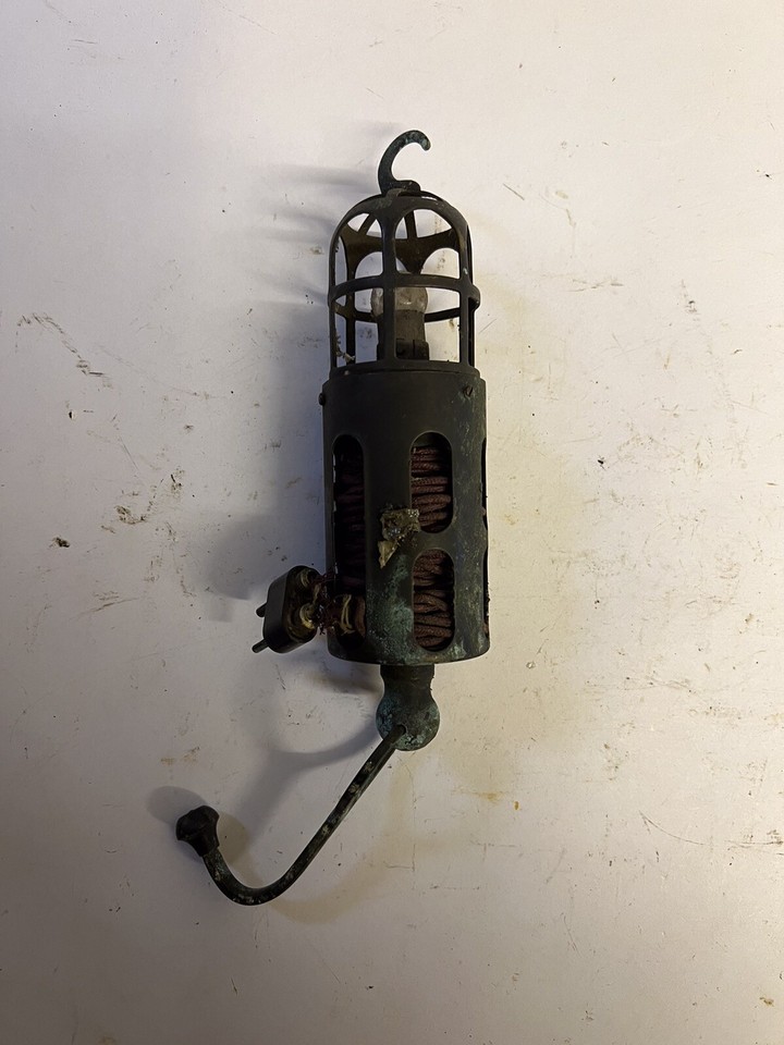 Vintage Lucas Birdcage Inspection Light For Restoration Rolls Royce ...