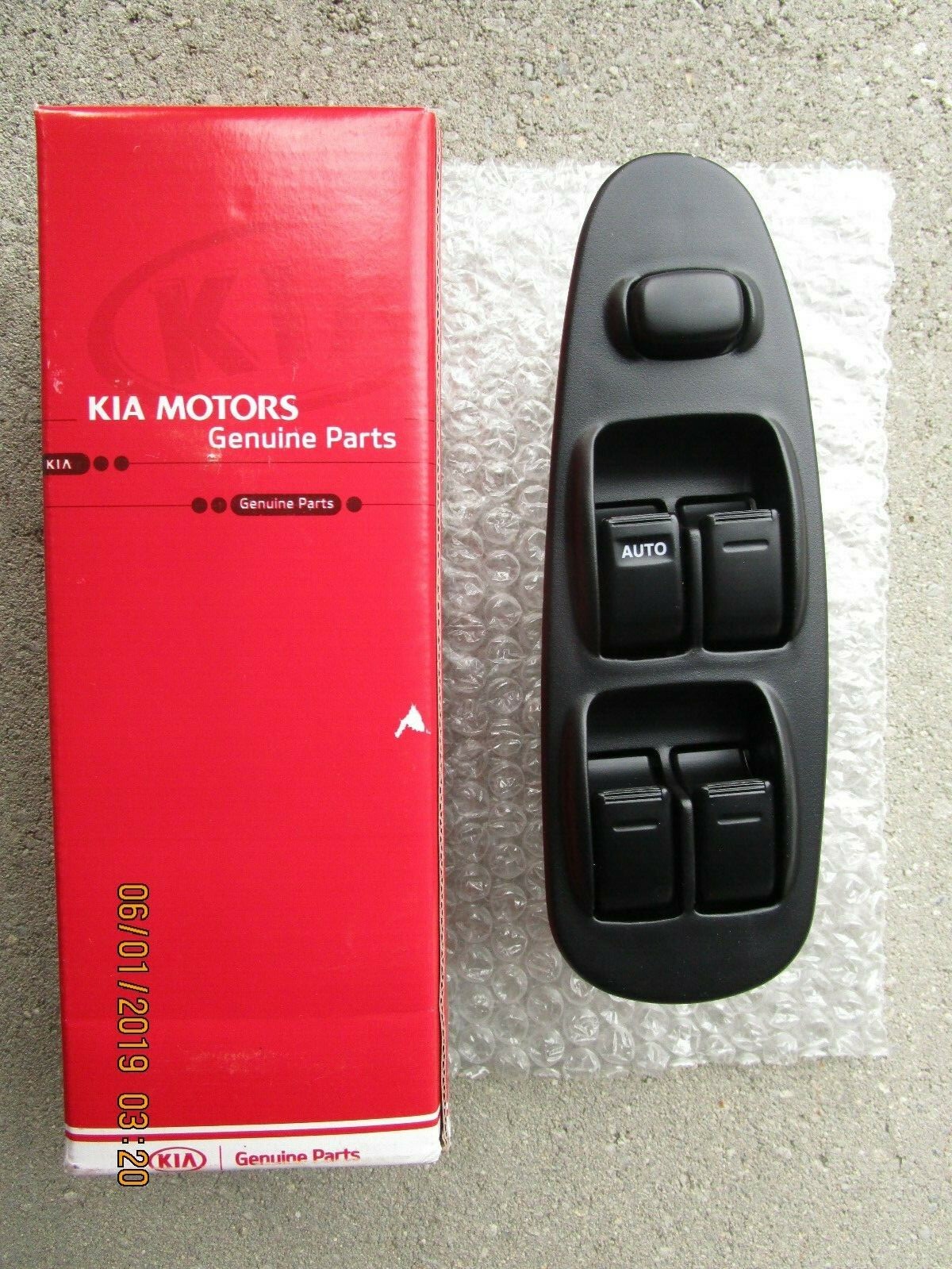 97 - 01 KIA SEPHIA FRONT DRIVER LEFT SIDE MASTER POWER WINDOW SWITCH ...