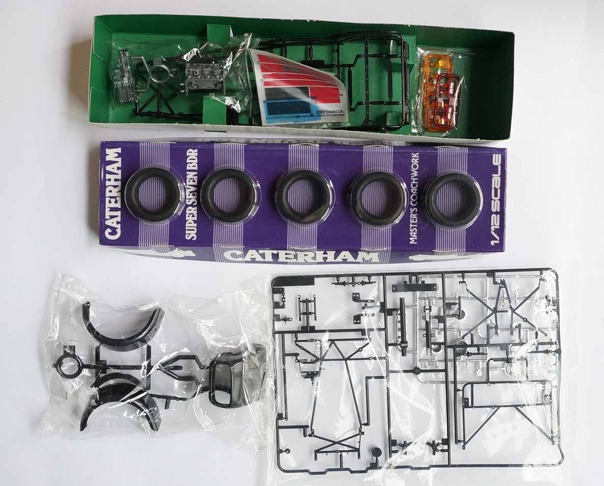 TAMIYA 1/12 Caterham Super Seven BDR Cycle Fender Master's Coachwork ...