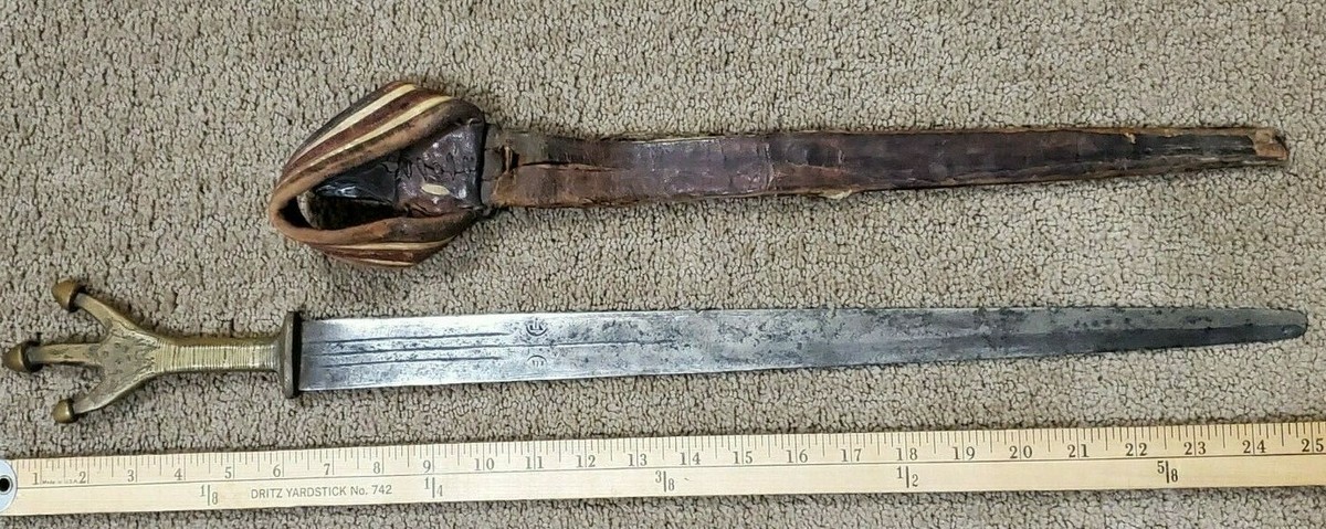 Takoba Sword Antique North African Tuareg Takouba Sword