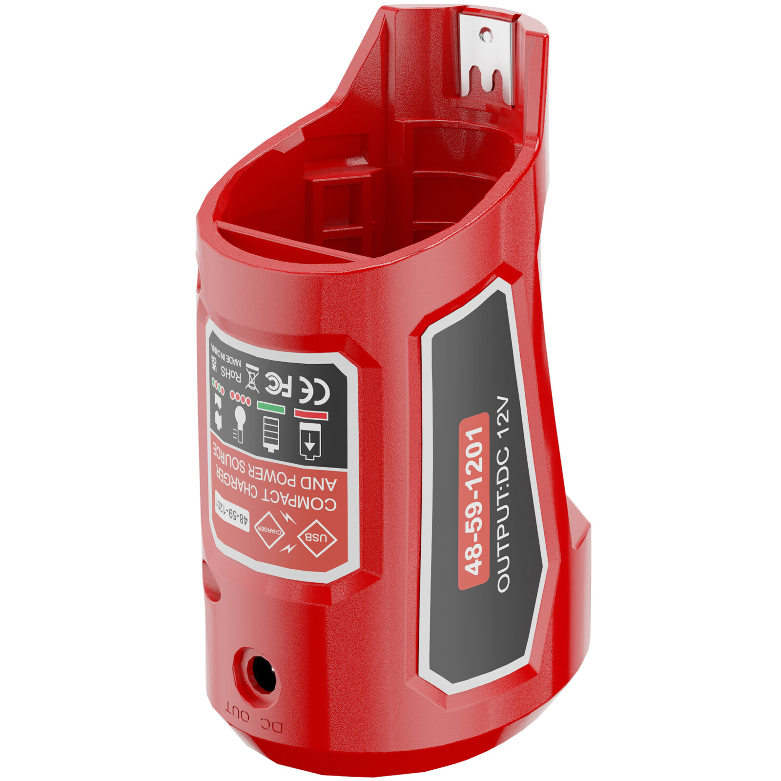 Replace for Milwaukee M12 Battery Adapter Heated Jacket 48-59-1201 49 ...