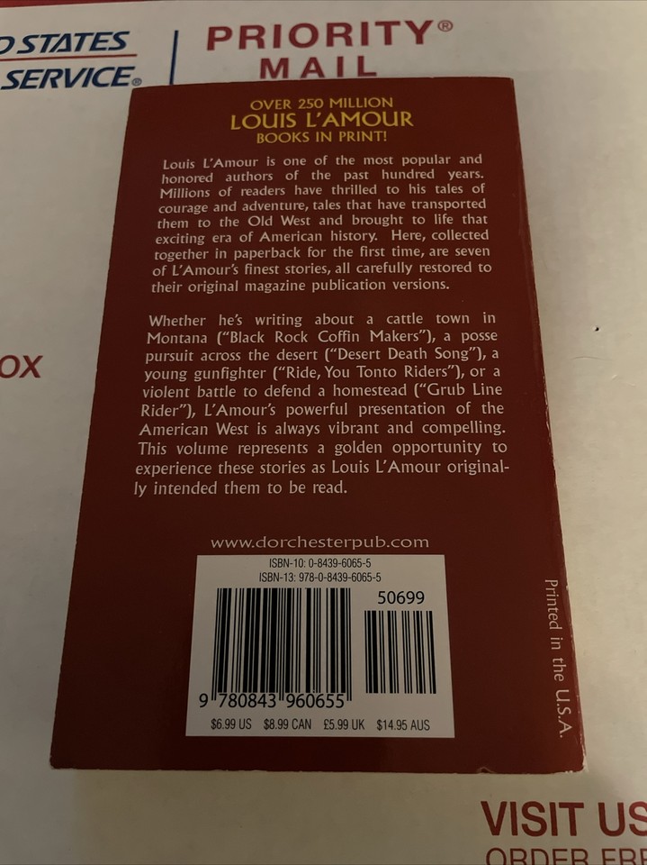 Grub Line Rider by Louis L'Amour (2008, Trade Paperback) 9780843960655 ...