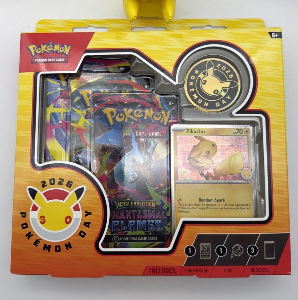 2026 Pokemon Day & Mega Evo. Ascended Heroes Tech Sticker Collections ...