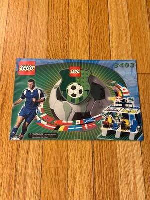 Lego Sports Fans' Grandstand with Scoreboard (3403) Instruction Booklet ...