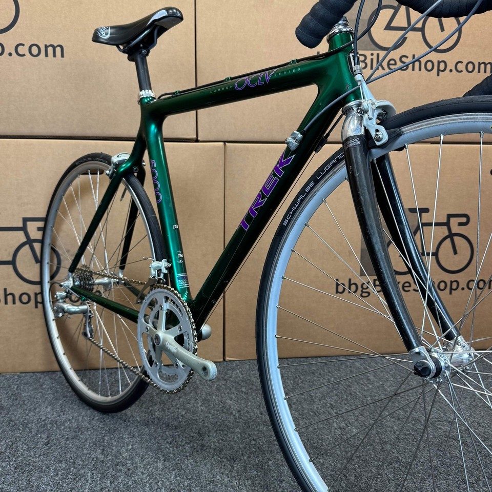 Used Vintage Trek 5000, OCLV Carbon Fiber Road Bike-1996, 54cm | eBay